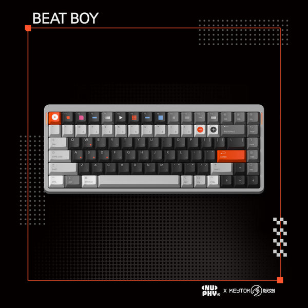 Beat Boy Berry Profile Dye-Sub PBTキーキャップ – DIGIART